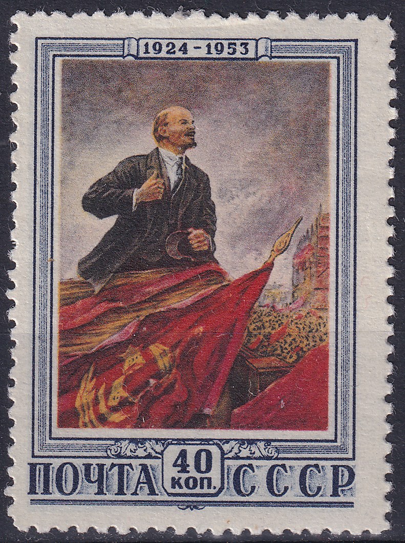 1953- 29° anniversario della morte di Lenin