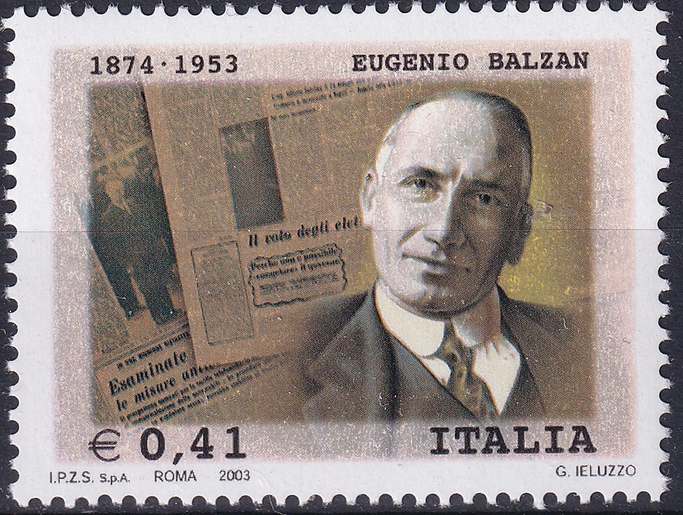 Francobolli Italia 2003 Cinquantenario della morte di Eugenio Balzan