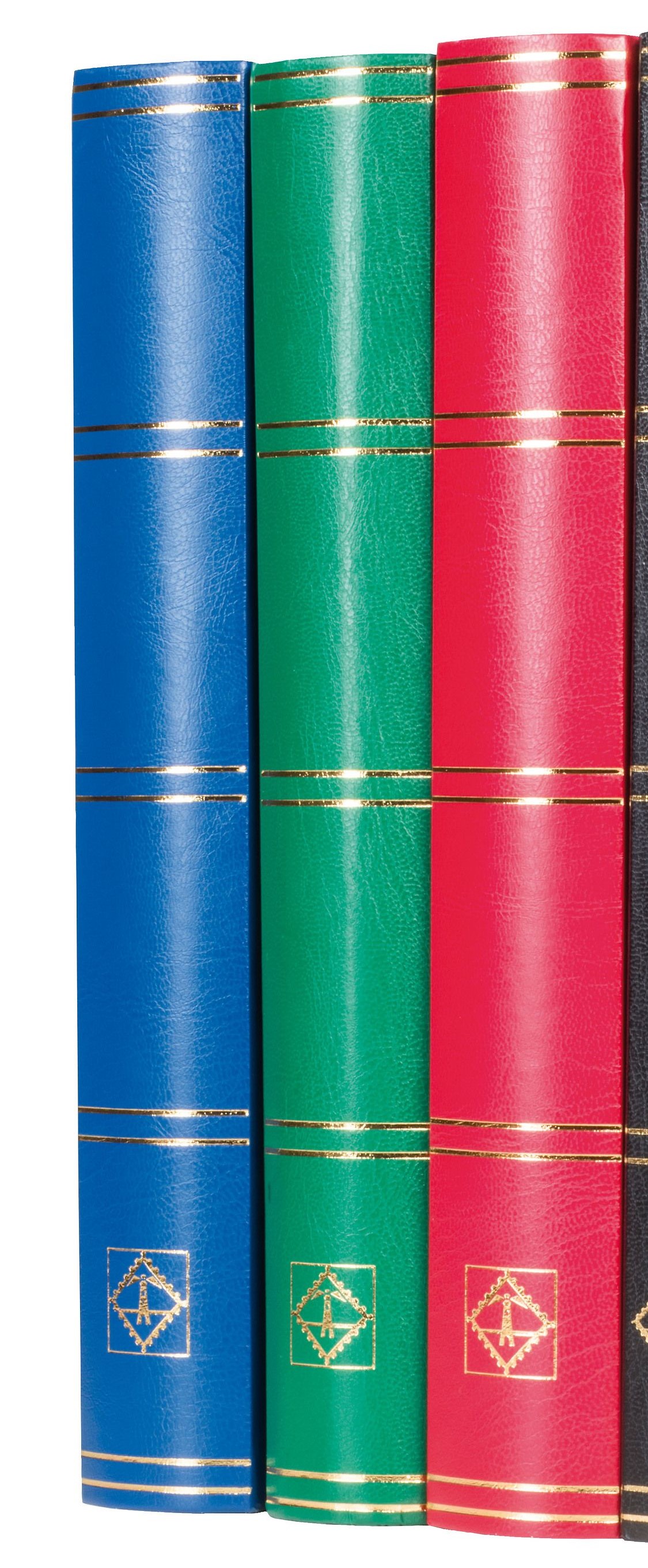 ALBUM LEUCHTTURM - BASIC - verde con pagine nere