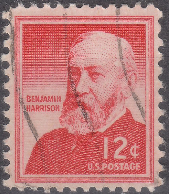 USA 1954 - Ordinary series "Freedom". Effigies of presidents, famous ...