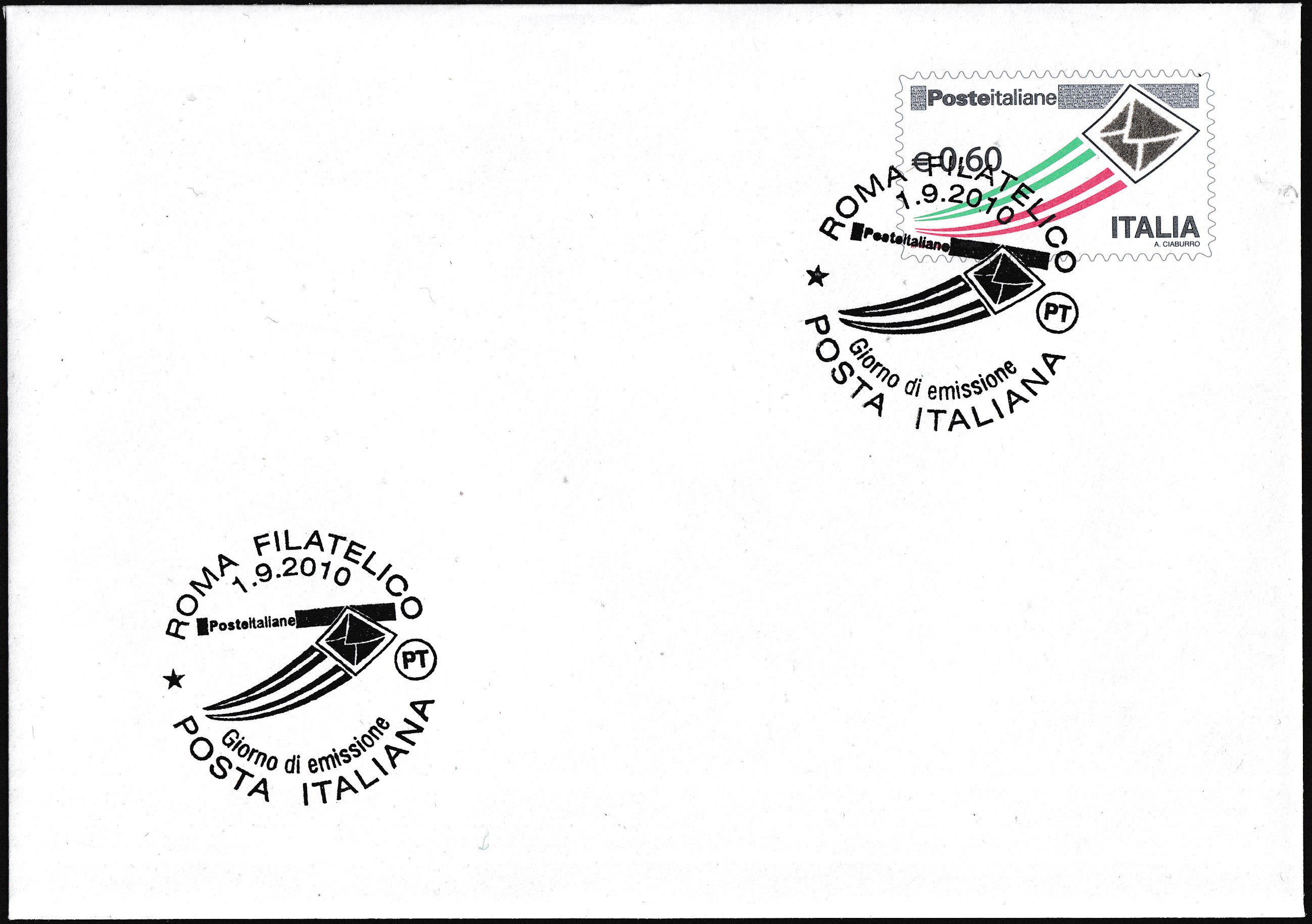 Buste postali Italia BU2 - 2010 - Poste Italiane