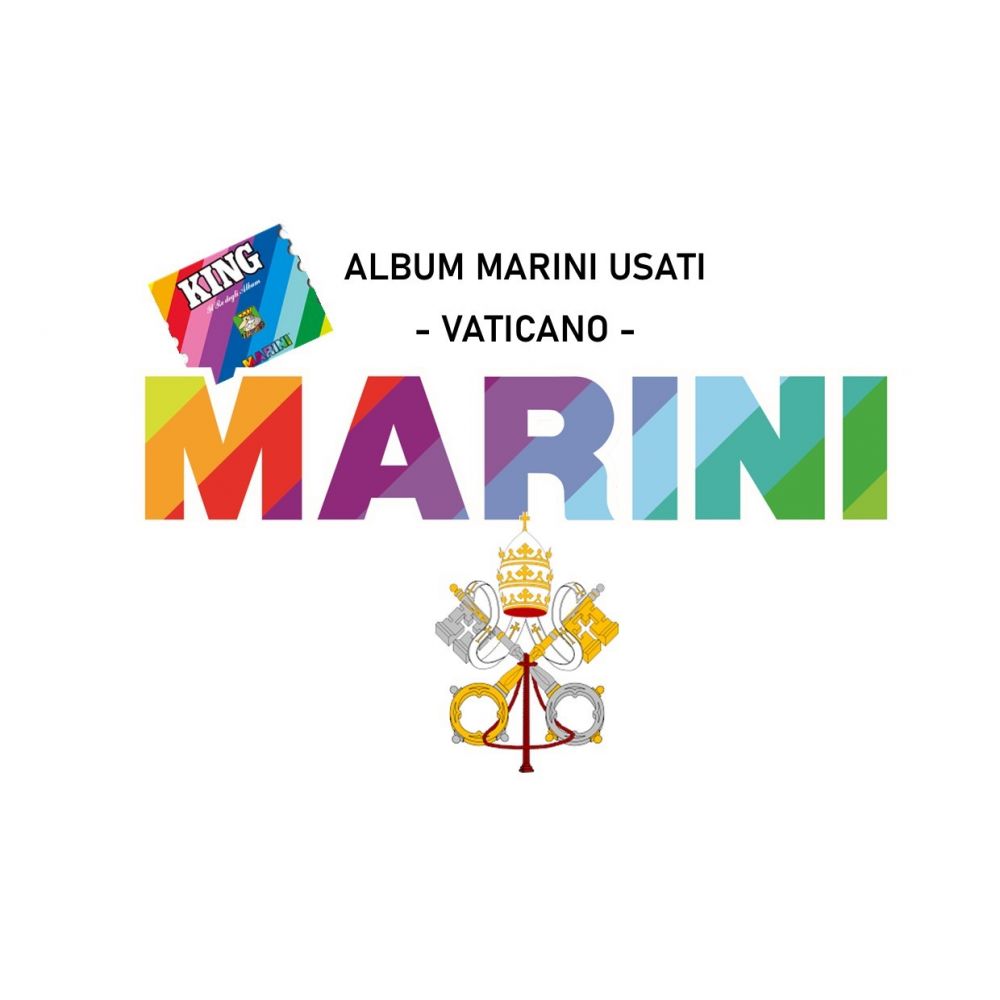 ALBUM MARINI KING USATO - ANNATA COMPLETA VATICANO 1990