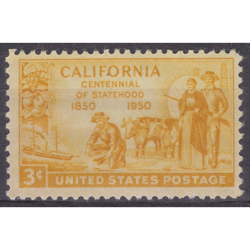 USA 1950 - Centennial of the Admission of the State of California to ...