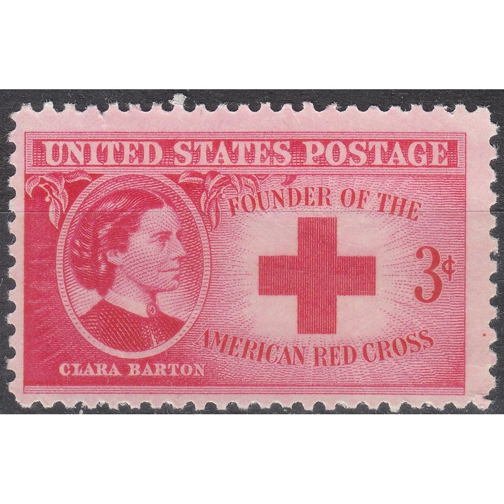 USA 1948 - In honor of Clara Barton (1821 - 1912), founder of the ...